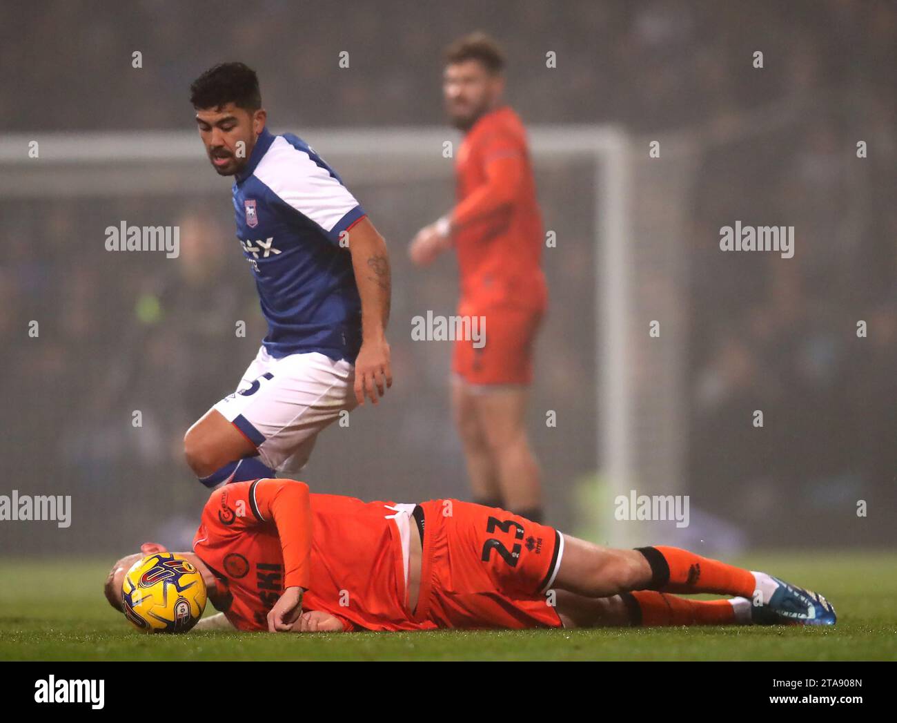 Ipswich Towns' Massimo Luongo and Millwall's George Saville on the ...