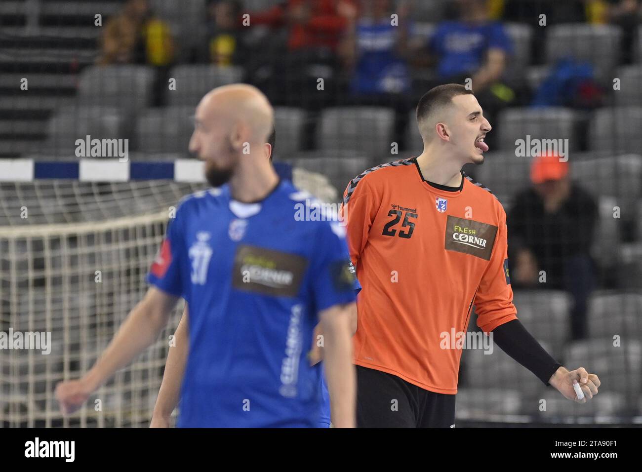 Zagreb, Hrvatska. 29th Nov, 2023. ZAGREB, CROATIA - NOVEMBER 29: Matej ...