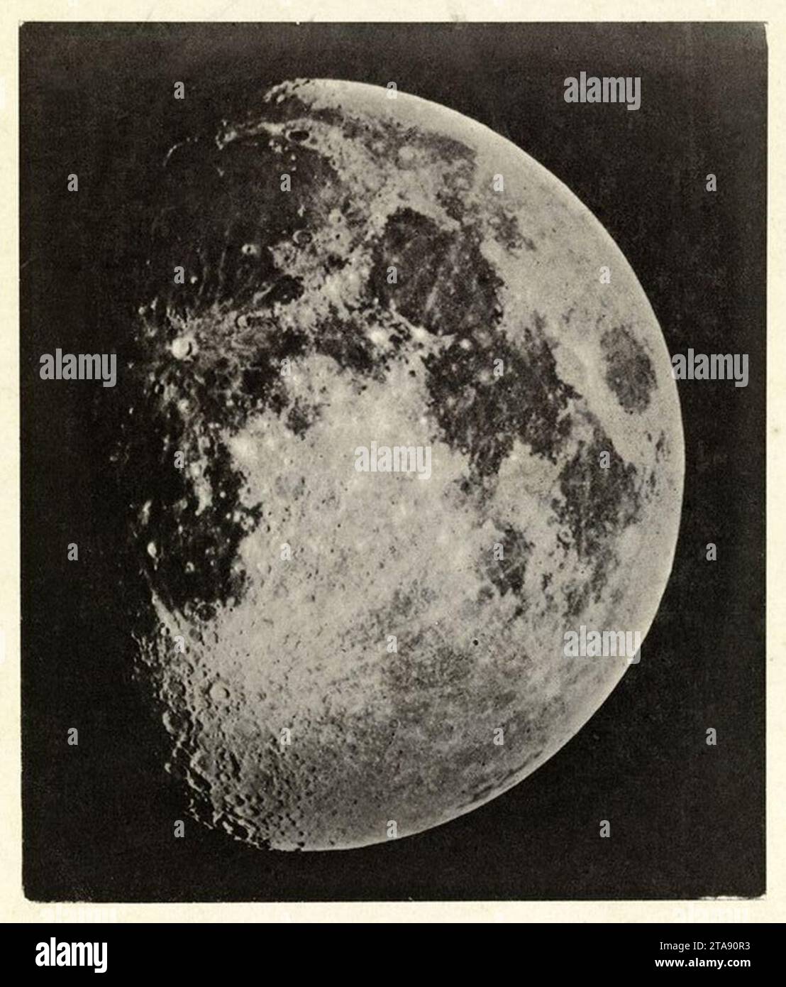 View of the Moon, 1880-1890 Stock Photo - Alamy