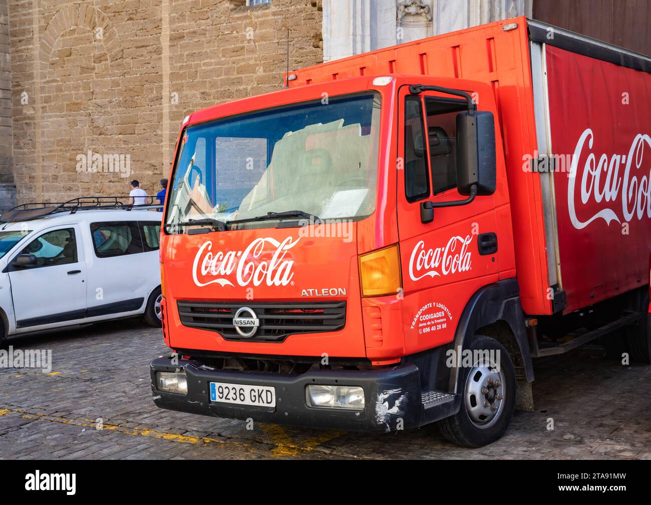 Coca cola delivery van truck hi-res stock photography and images - Alamy