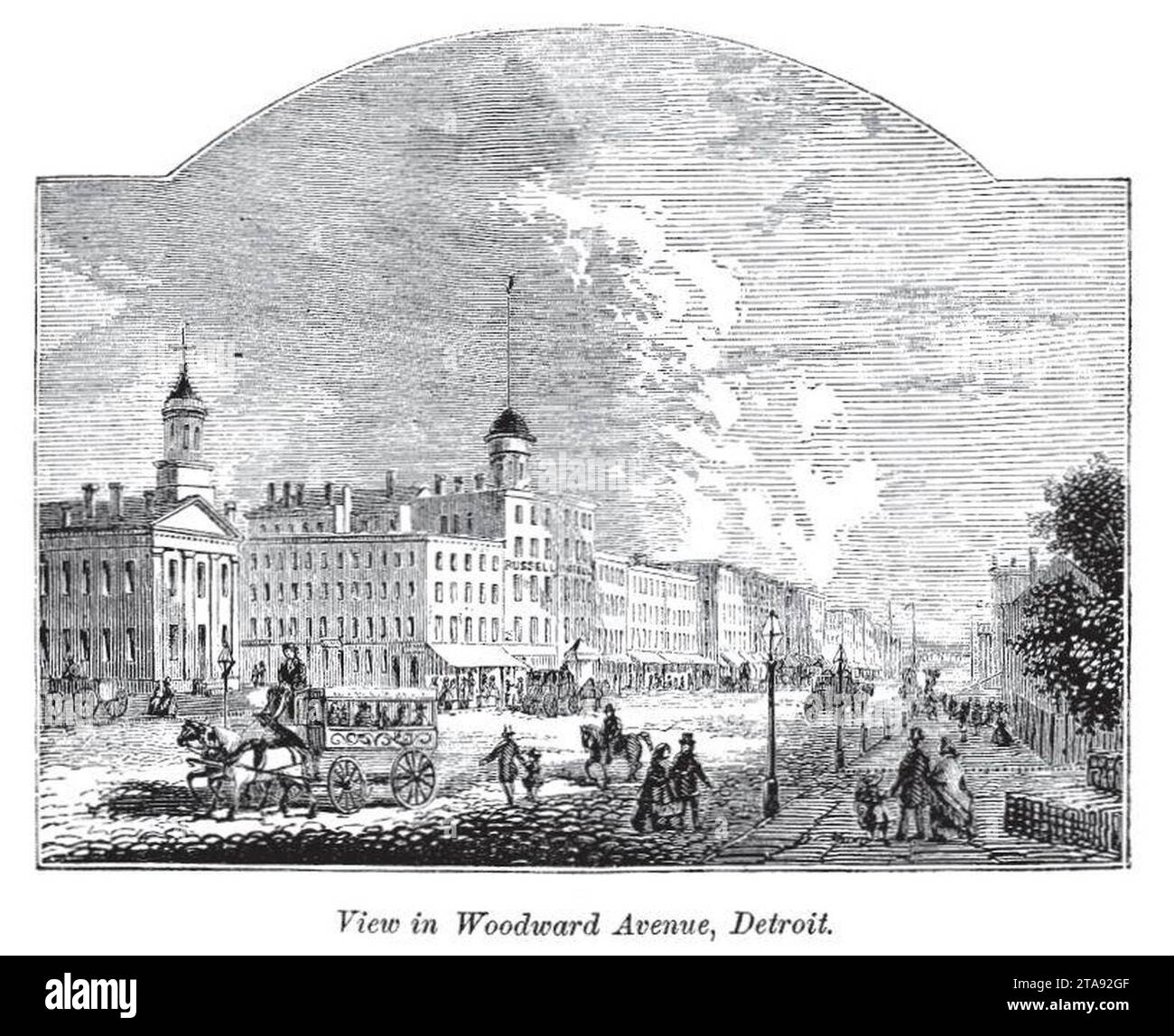 Woodward avenue Cut Out Stock Images & Pictures - Alamy