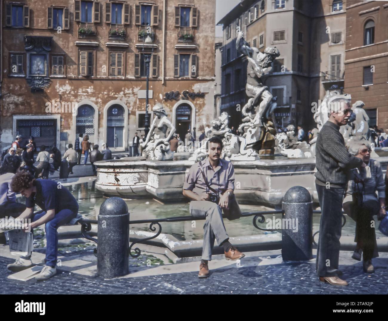 Scan of old slide film Stock Photo - Alamy