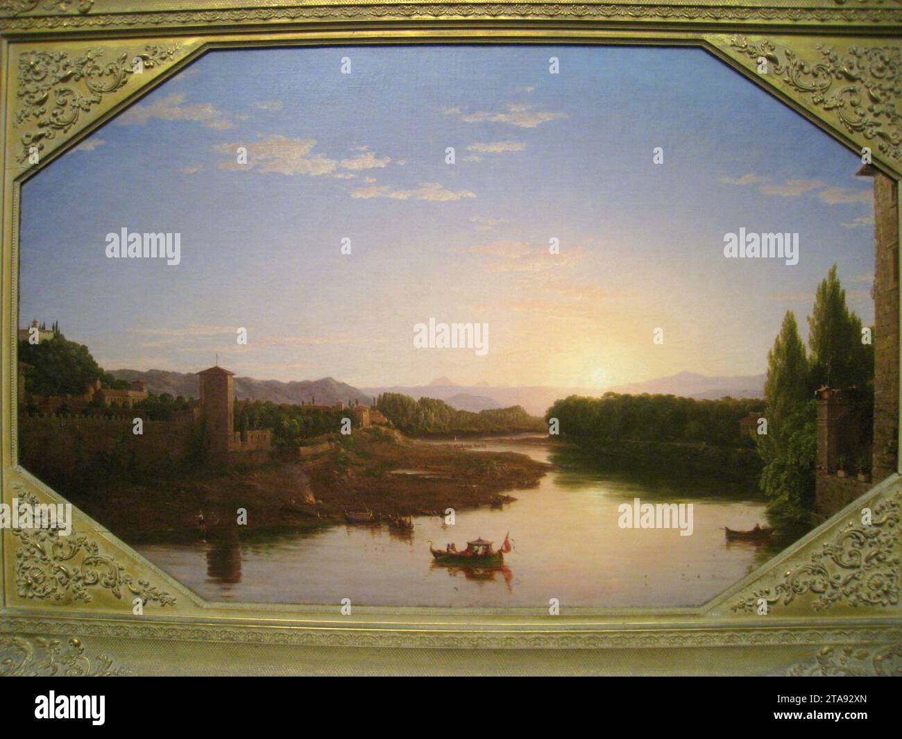 Thomas cole 1837 florence hi-res stock photography and images - Alamy