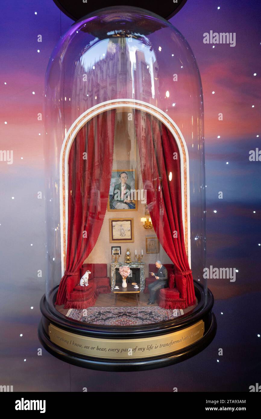 Christian Dior's carousel of dreams is the theme for the Saks Fifth ...