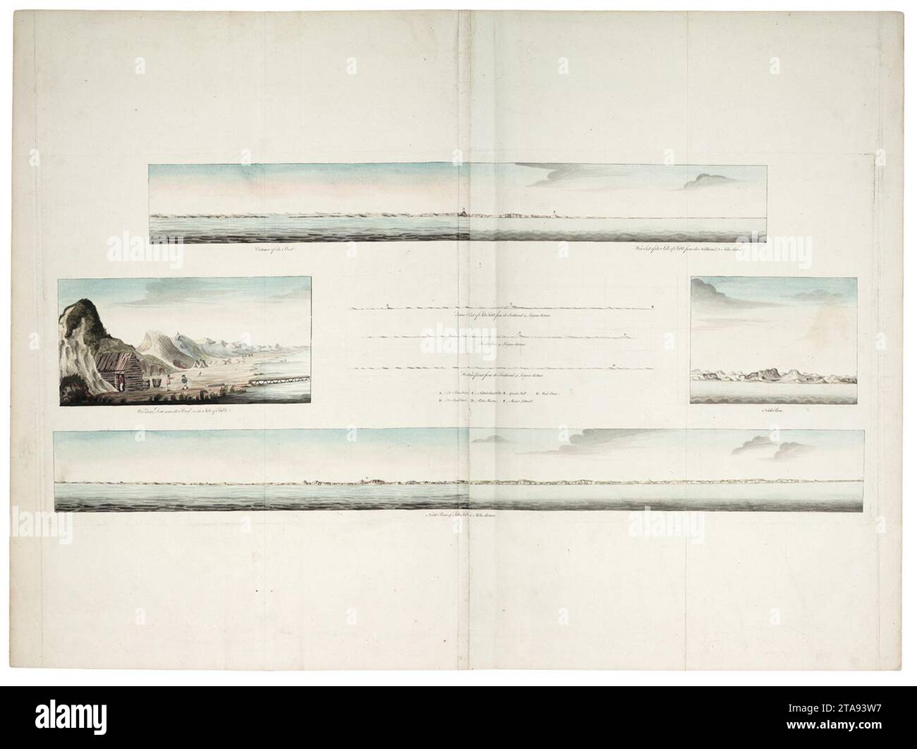 Views and coastal profiles of the Isle of Sable Stock Photo - Alamy