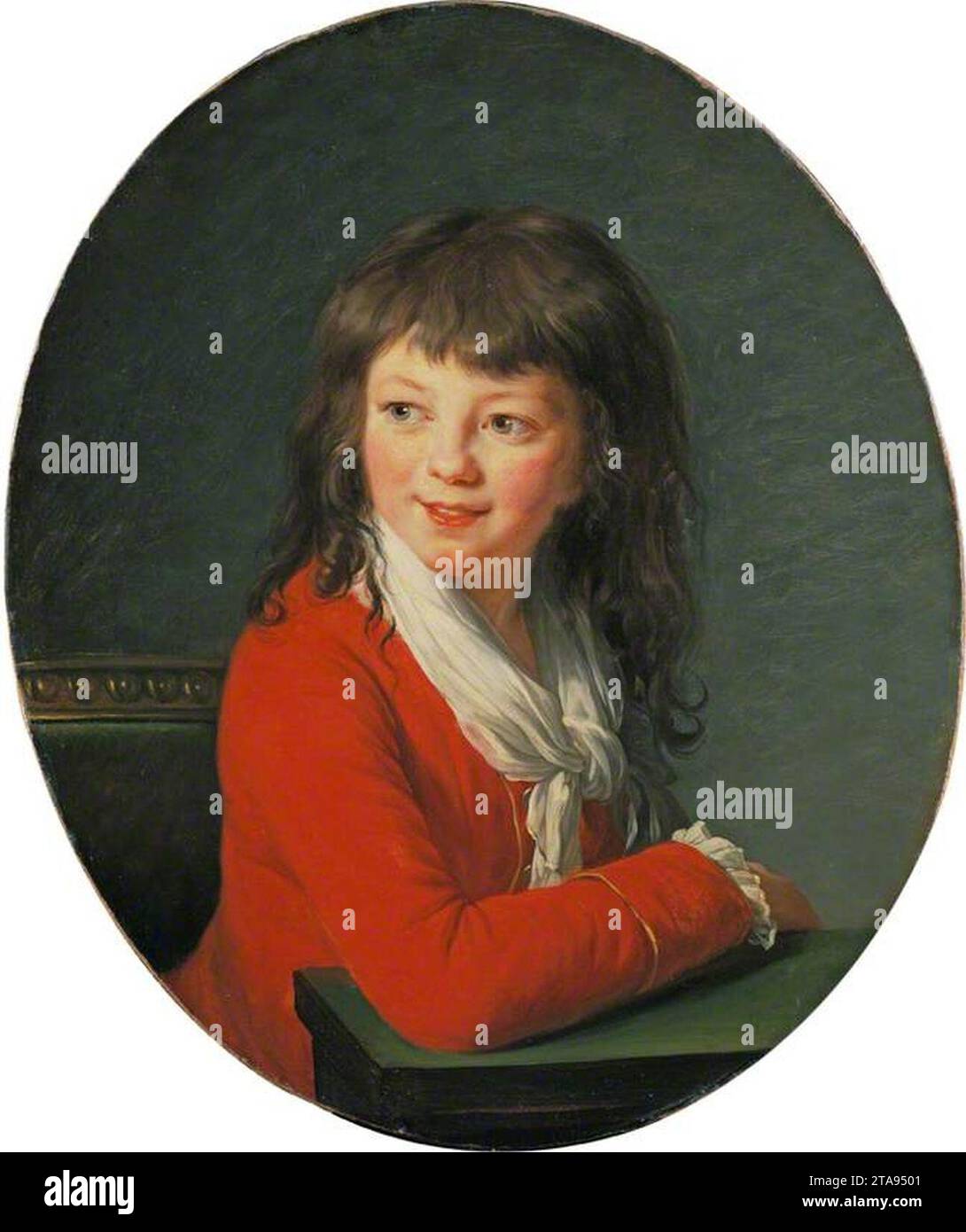 Vigée-Le Brunn - The comte d'Espagnac WLC WLC P449 Stock Photo - Alamy
