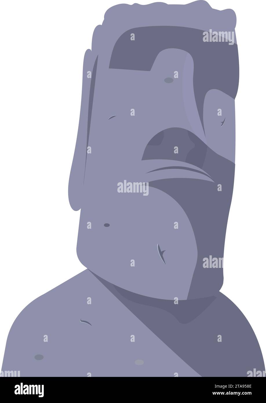 easter island moai statue Stock Vector Image & Art - Alamy