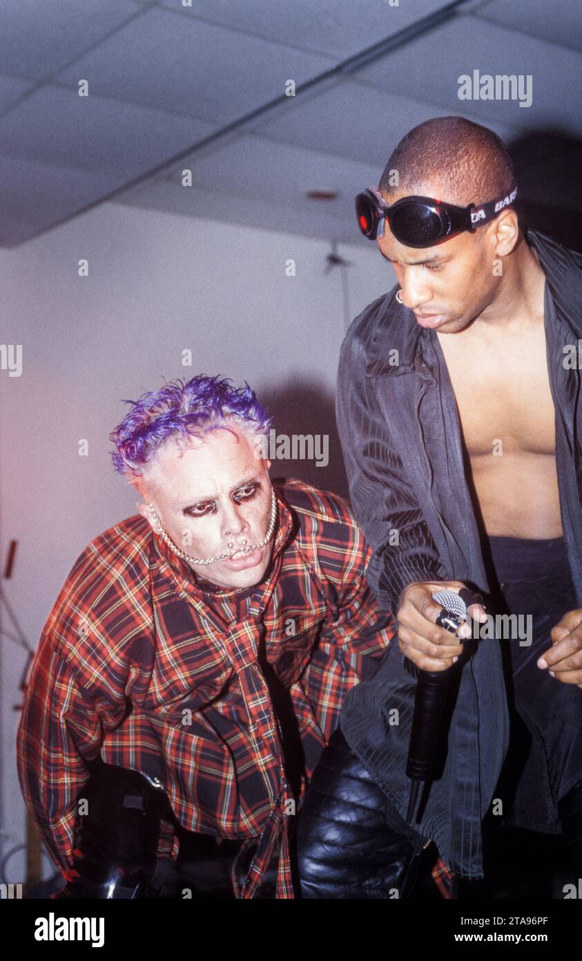 KEITH FLINT, MAXIM, PRODIGY, LIVE, 1995: Keith Flint (1969-2019) and ...