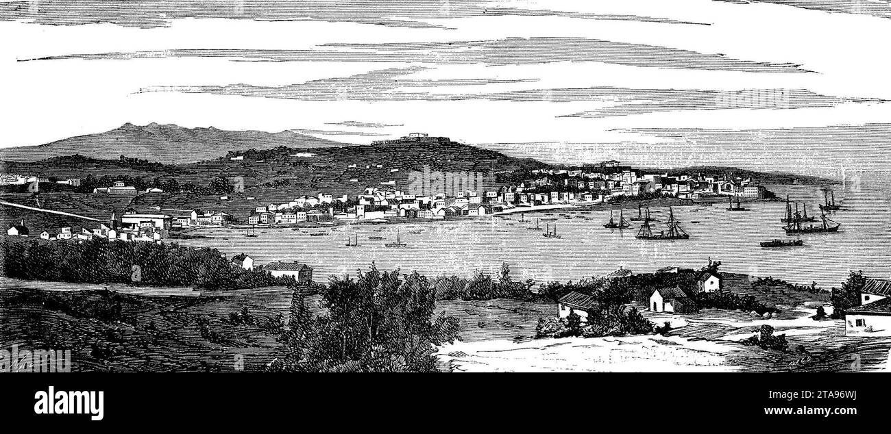 Vigo en 1877 Stock Photo - Alamy