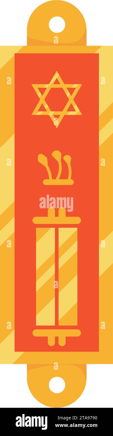 jewish mezuzah design Stock Vector Image & Art - Alamy