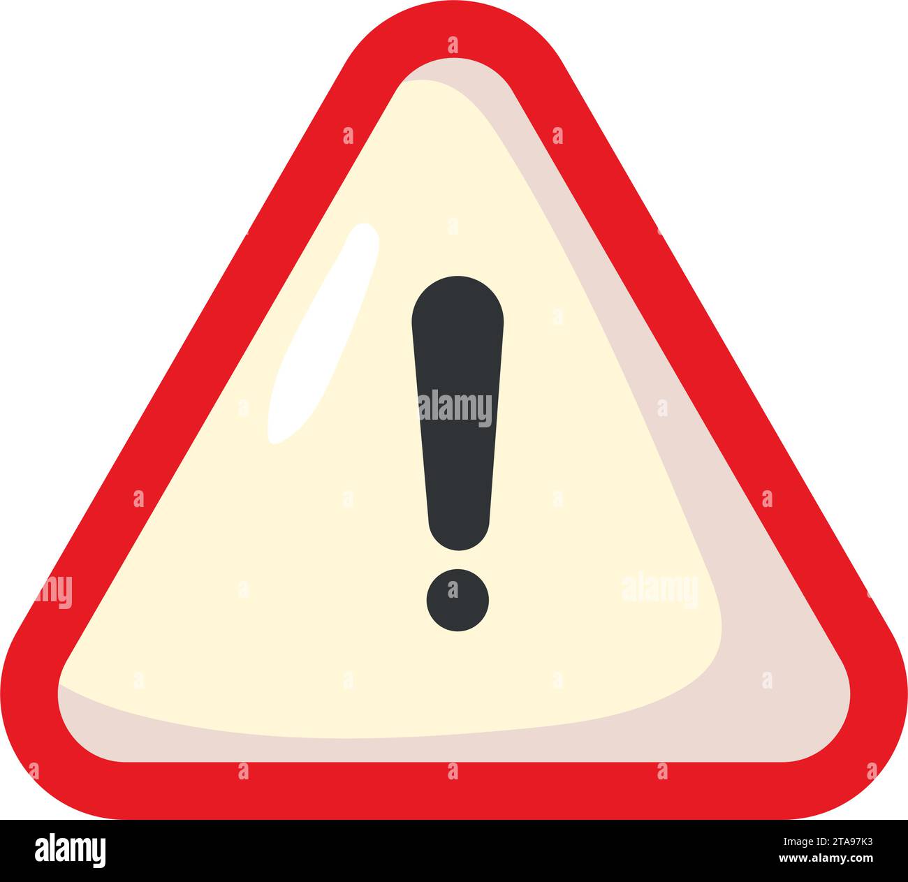 alert symbol triangle Stock Vector Image & Art - Alamy