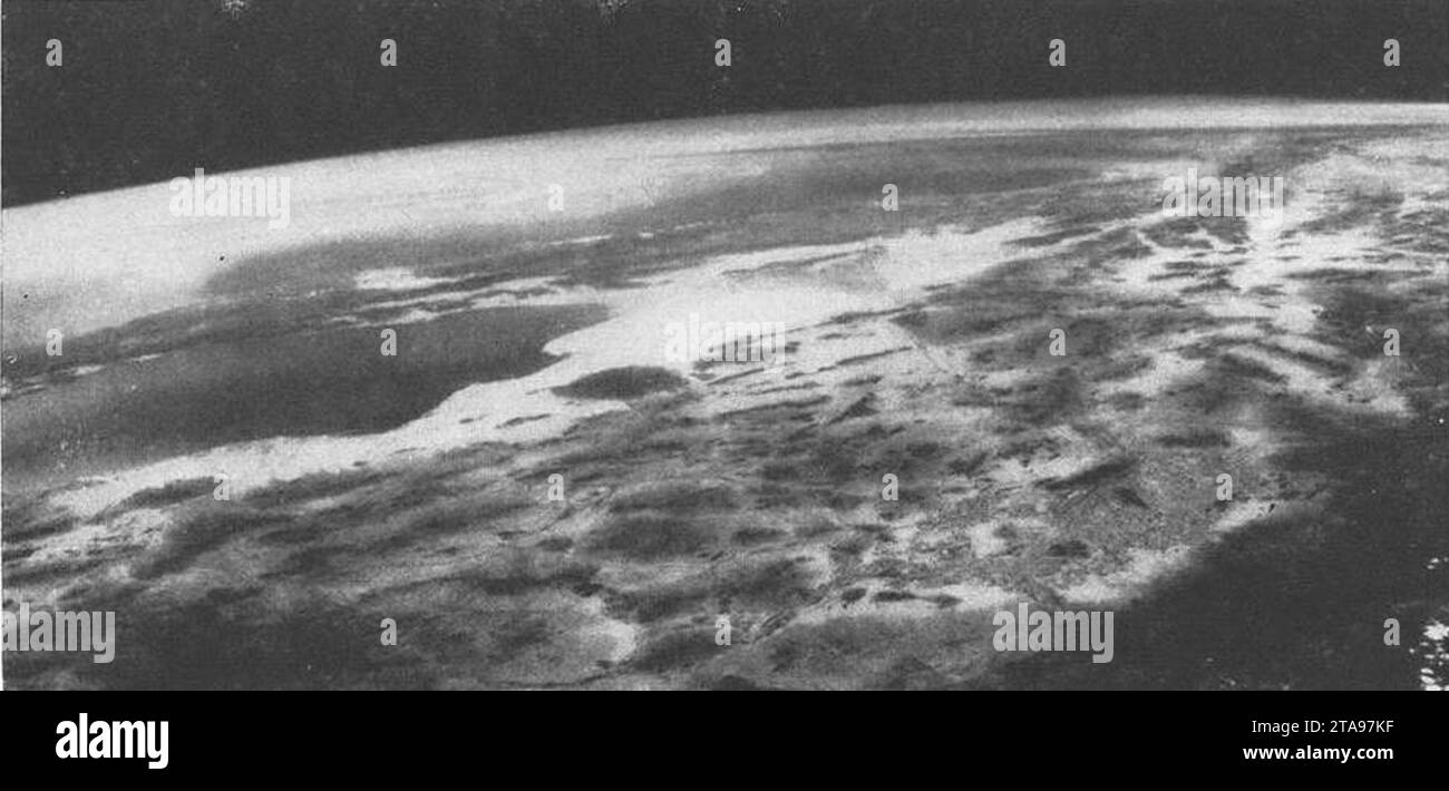 Viking 12 photo of the Earth Stock Photo - Alamy