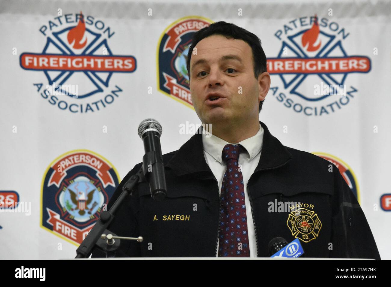 Paterson, United States. 29th Nov, 2023. Mayor of Paterson, Andre ...