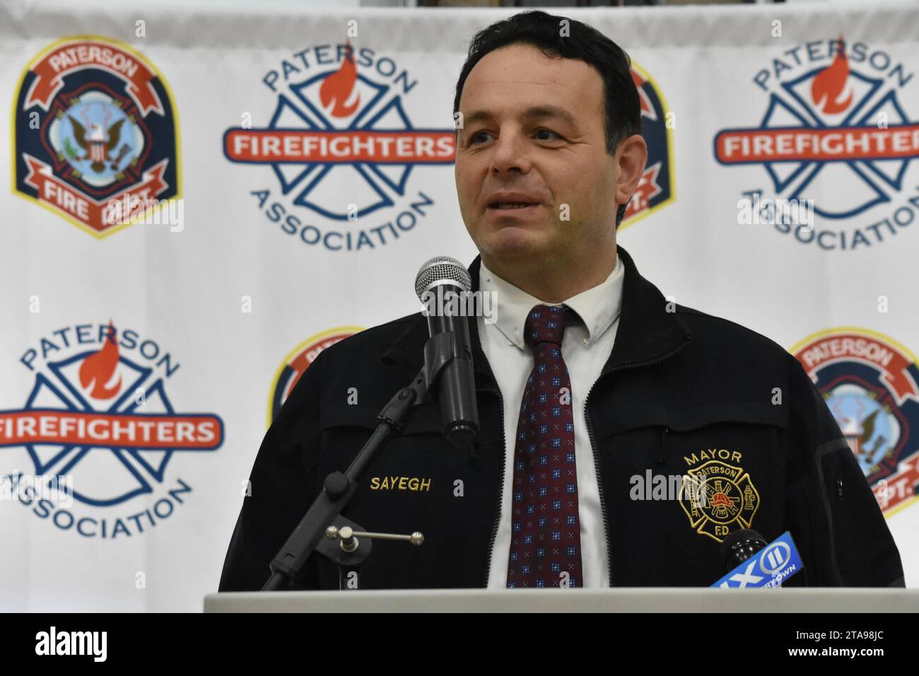 Paterson, United States. 29th Nov, 2023. Mayor of Paterson, Andre ...
