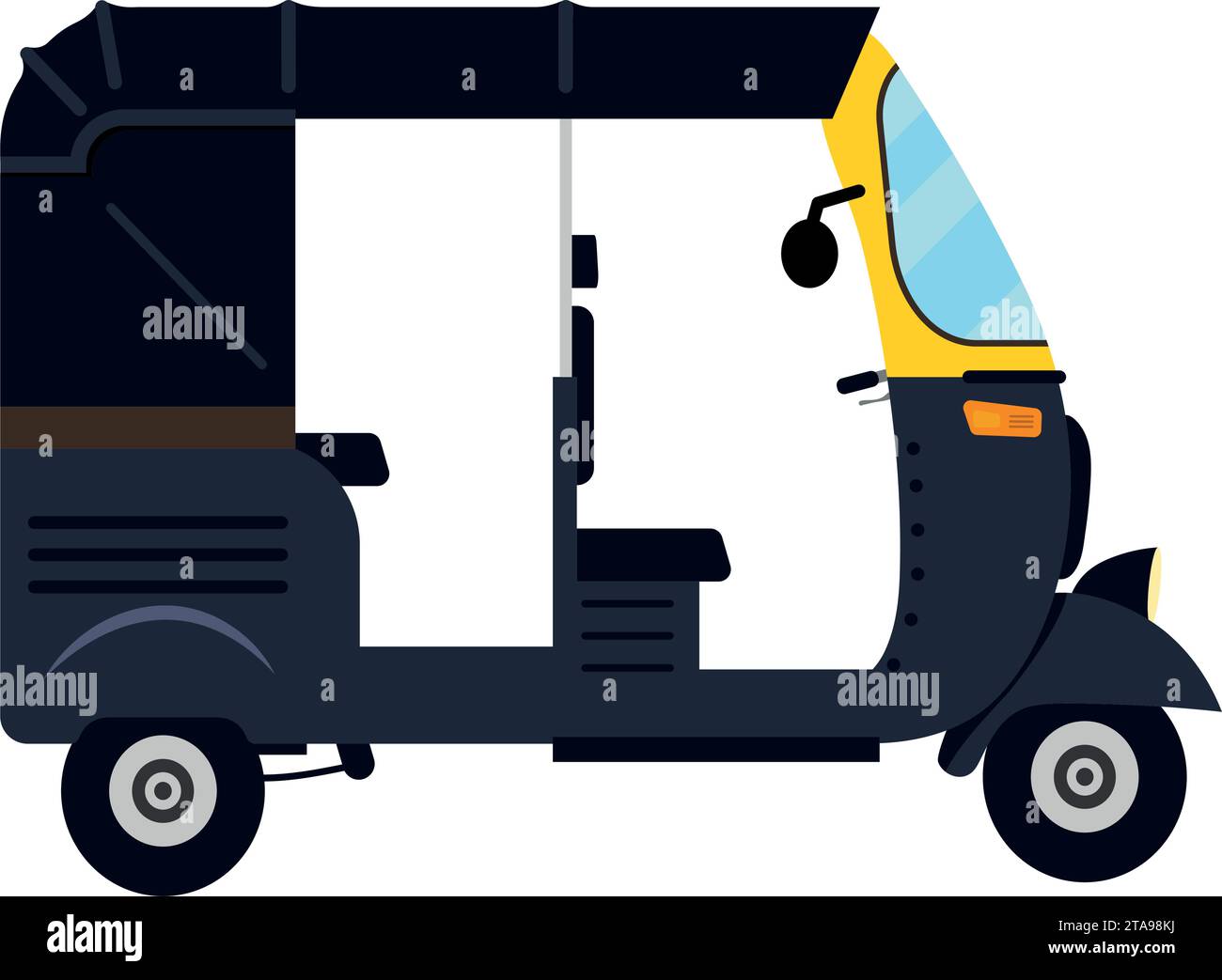 Kerala auto rickshaw Cut Out Stock Images & Pictures - Alamy