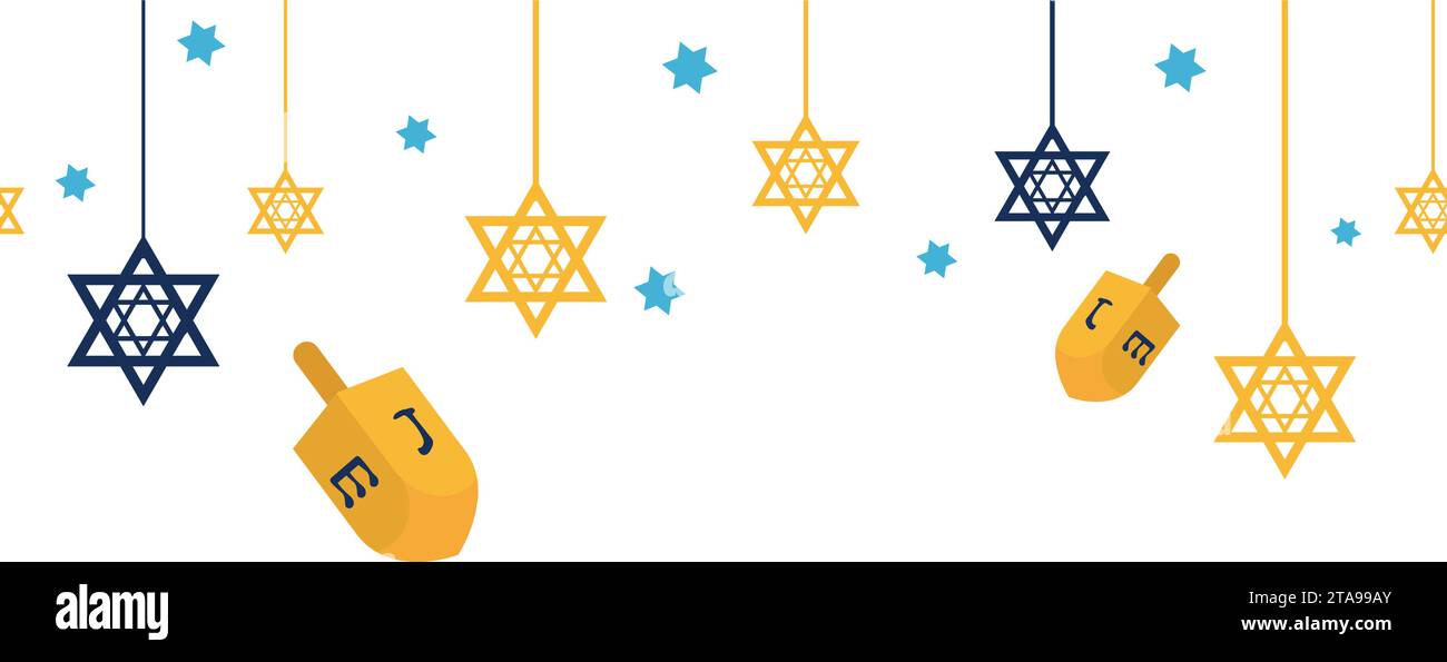 hanukkah frame illustration Stock Vector Image & Art - Alamy