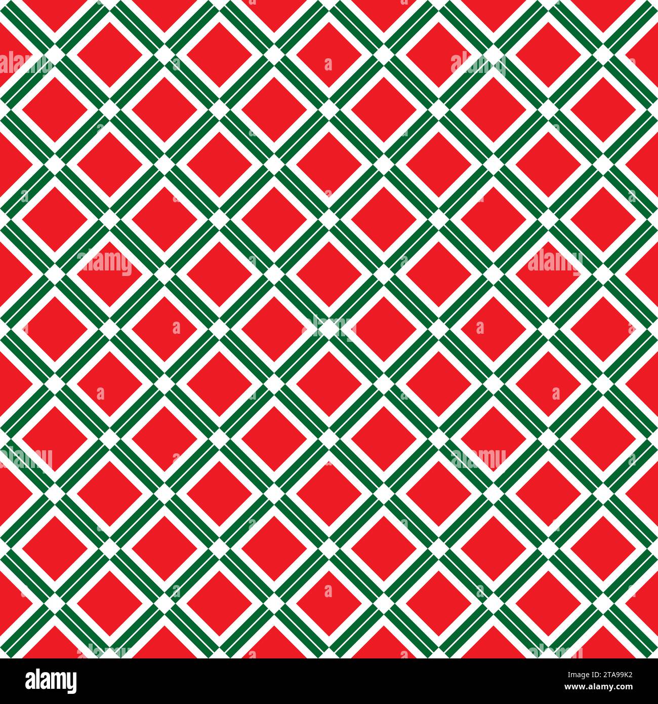 Seamless Christmas Check Pattern. Ideal for Christmas gift wrapping ...