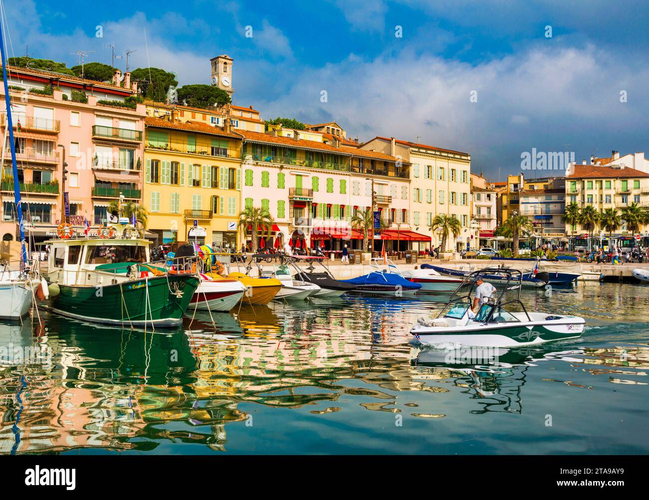 Cannes france harbor hi-res stock photography and images - Alamy