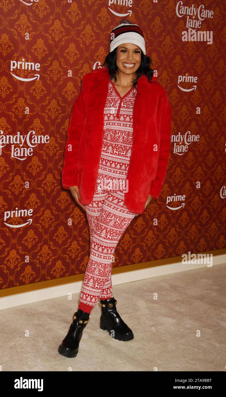 LOS ANGELES, CALIFORNIA - NOVEMBER 28: Jordin Sparks attends the world premiere of Amazon Prime ...