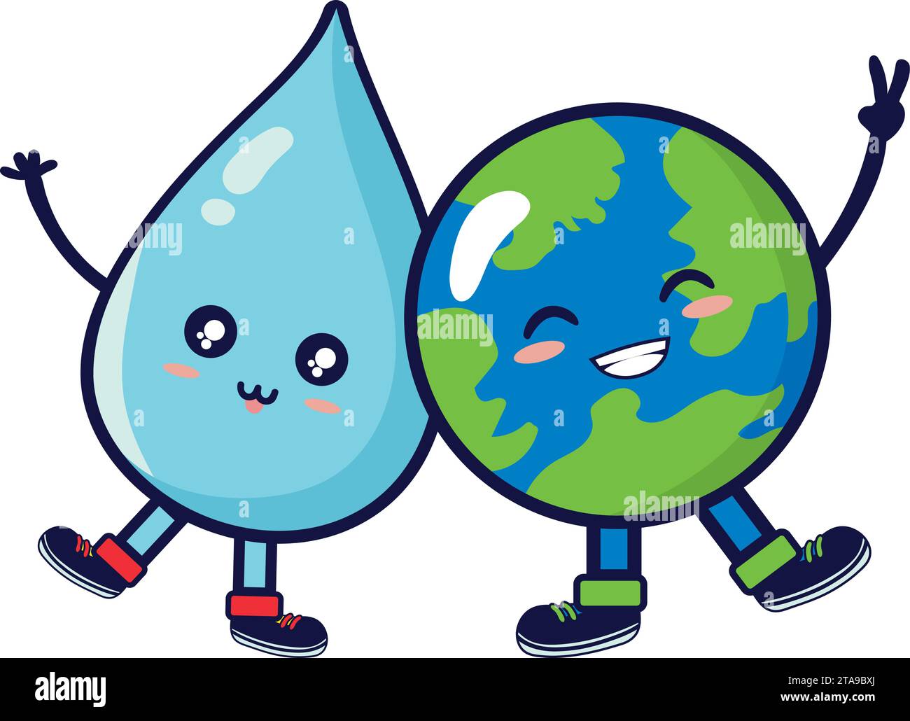 water day characters Stock Vector Image & Art - Alamy