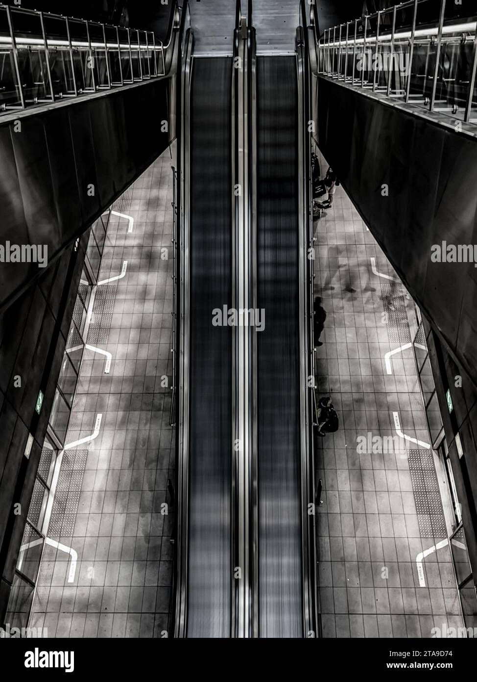 Metro station in Copenhagen, Denmark Stock Photo - Alamy
