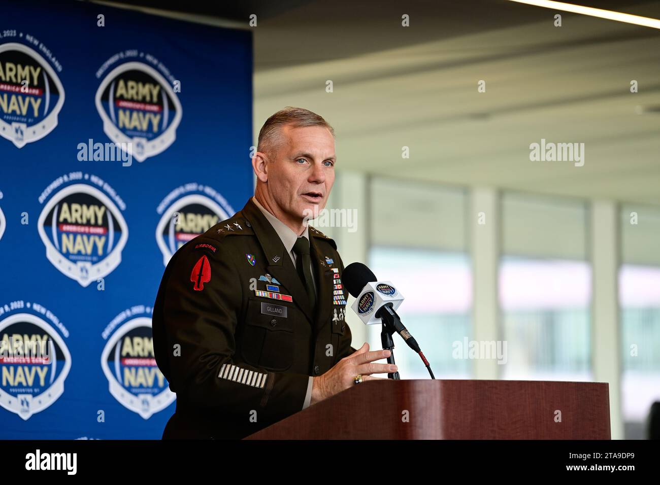 Foxborough Massachusetts, USA. 29th Nov, 2023. Steven Wesley Gilland ...