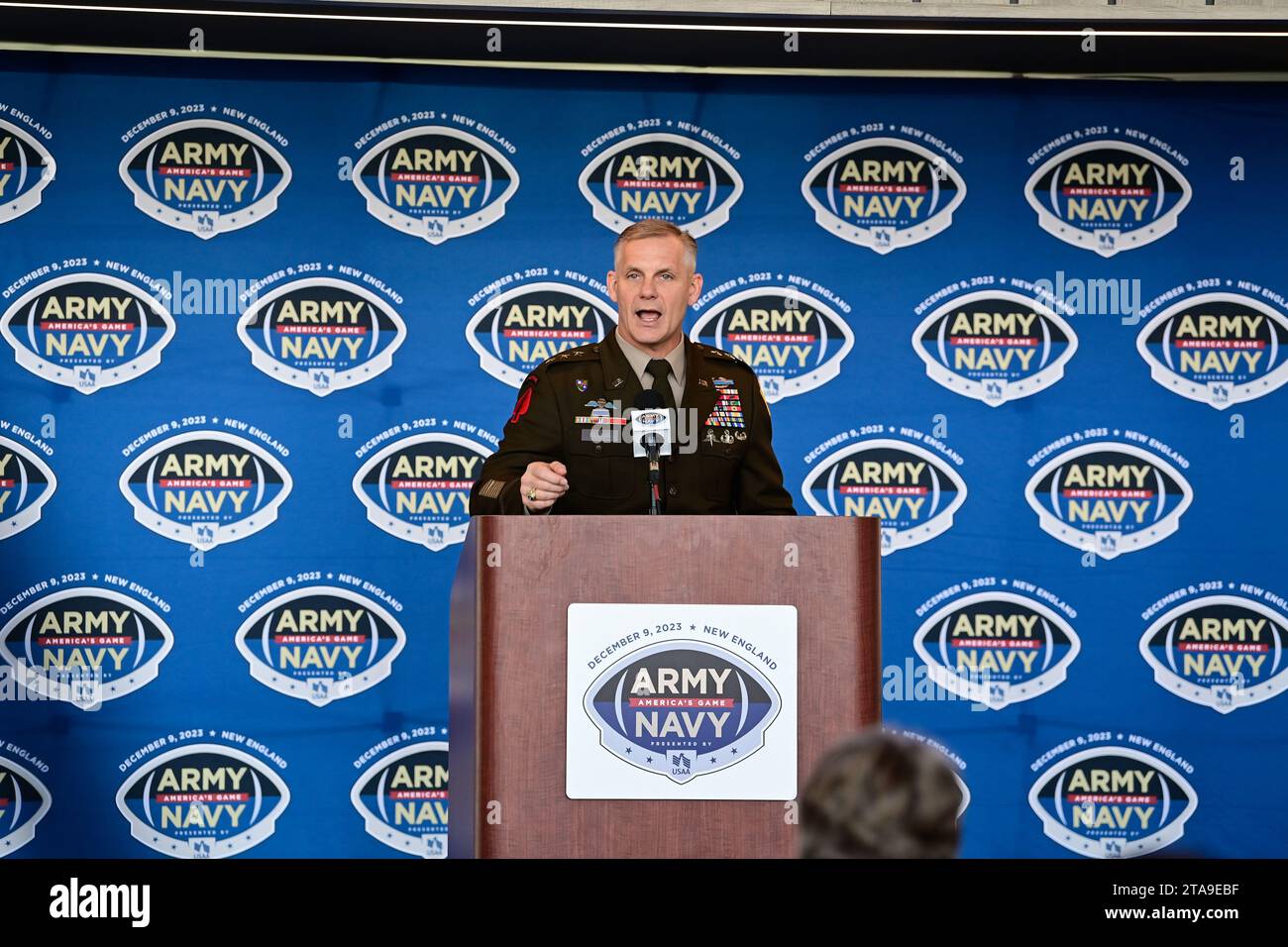 Foxborough Massachusetts, USA. 29th Nov, 2023. Steven Wesley Gilland ...