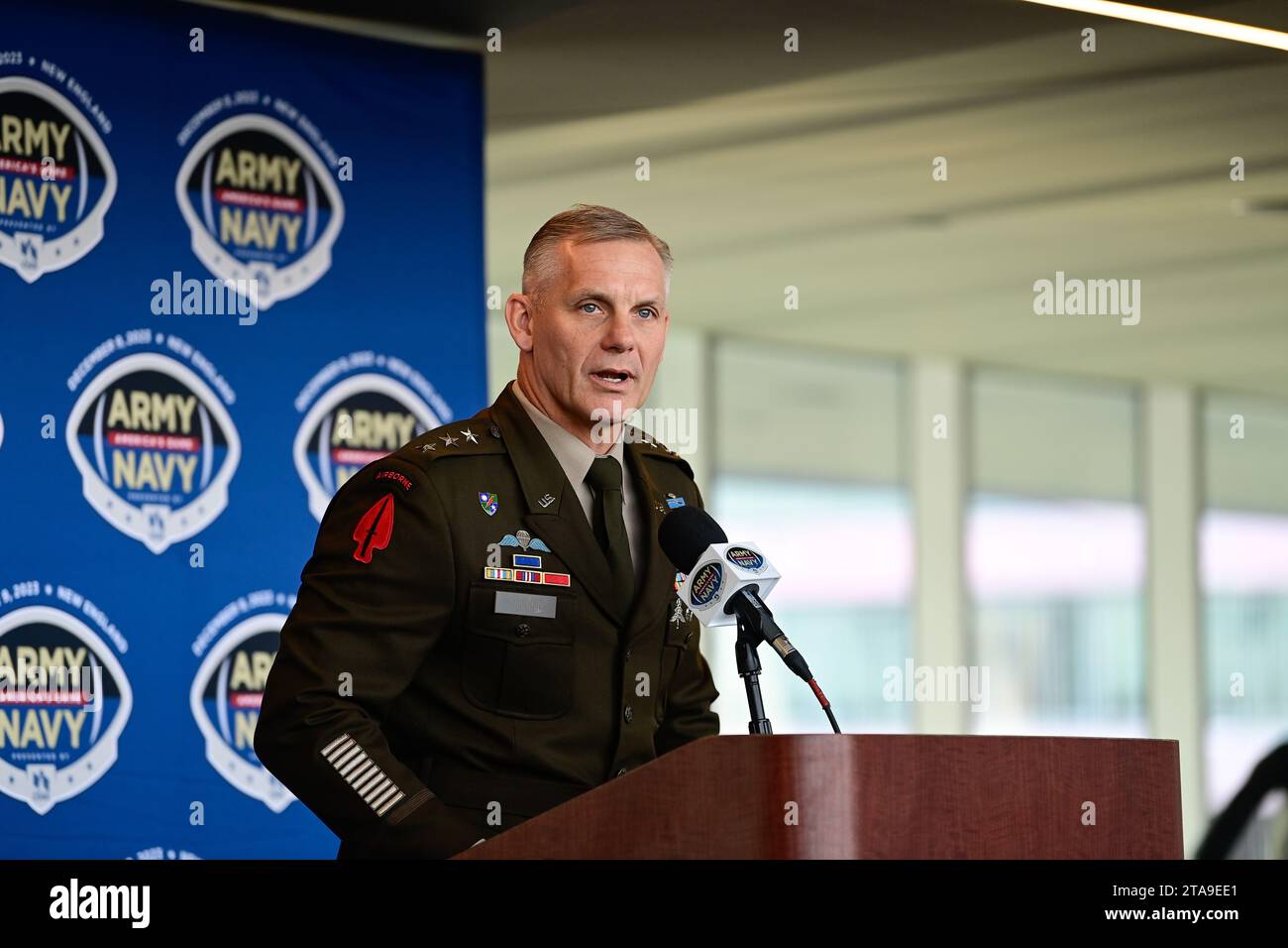 Foxborough Massachusetts, USA. 29th Nov, 2023. Steven Wesley Gilland ...