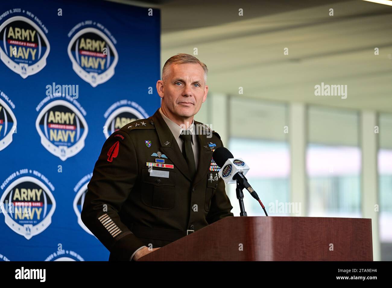 Foxborough Massachusetts, USA. 29th Nov, 2023. Steven Wesley Gilland ...