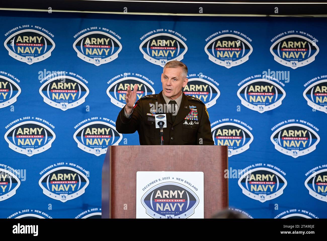 Foxborough Massachusetts, USA. 29th Nov, 2023. Steven Wesley Gilland ...