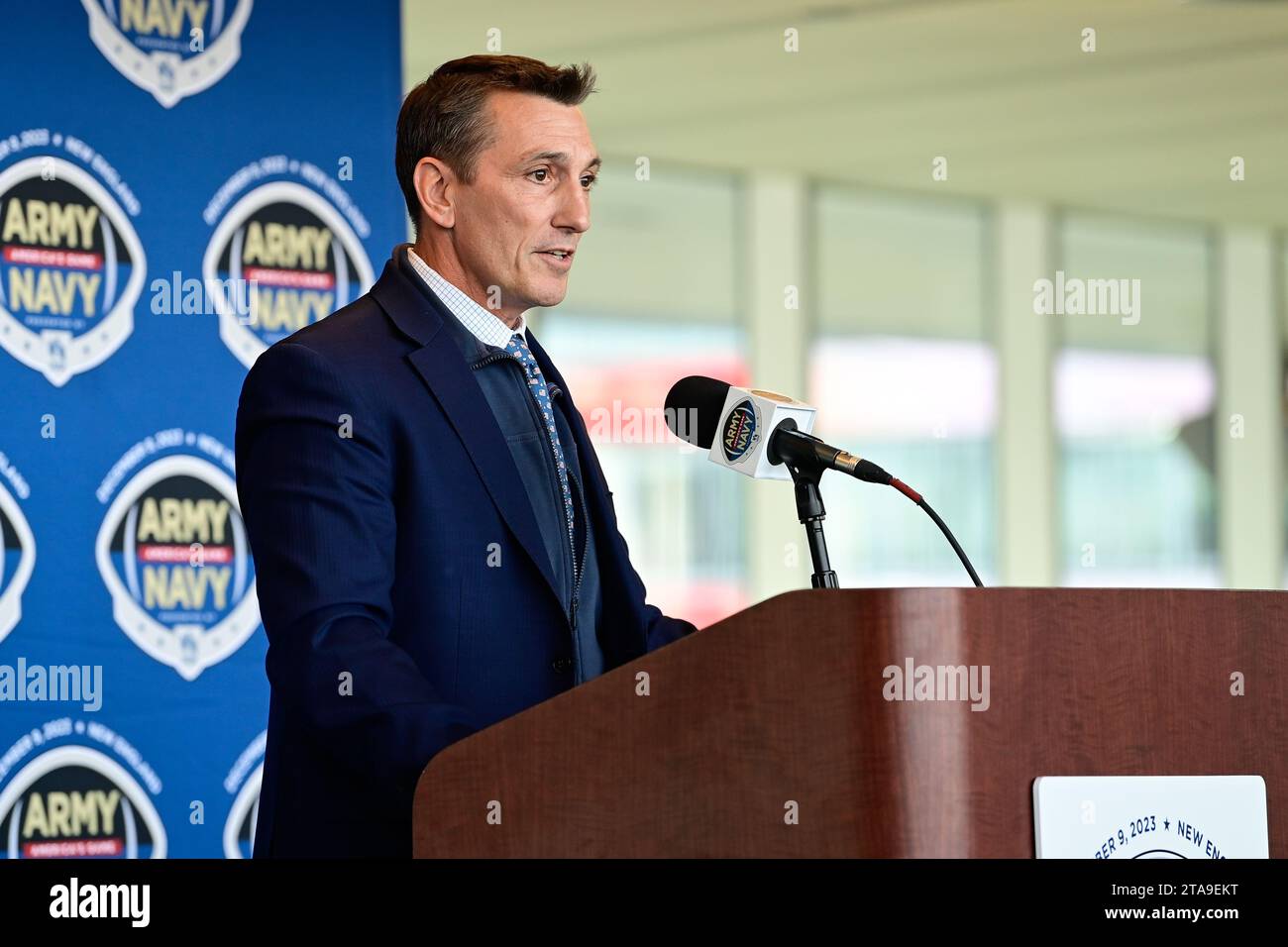 Foxborough Massachusetts, USA. 29th Nov, 2023. Senior Military Affairs ...