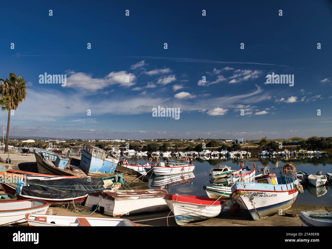Fuseta Algarve South Portugal Stock Photo - Alamy