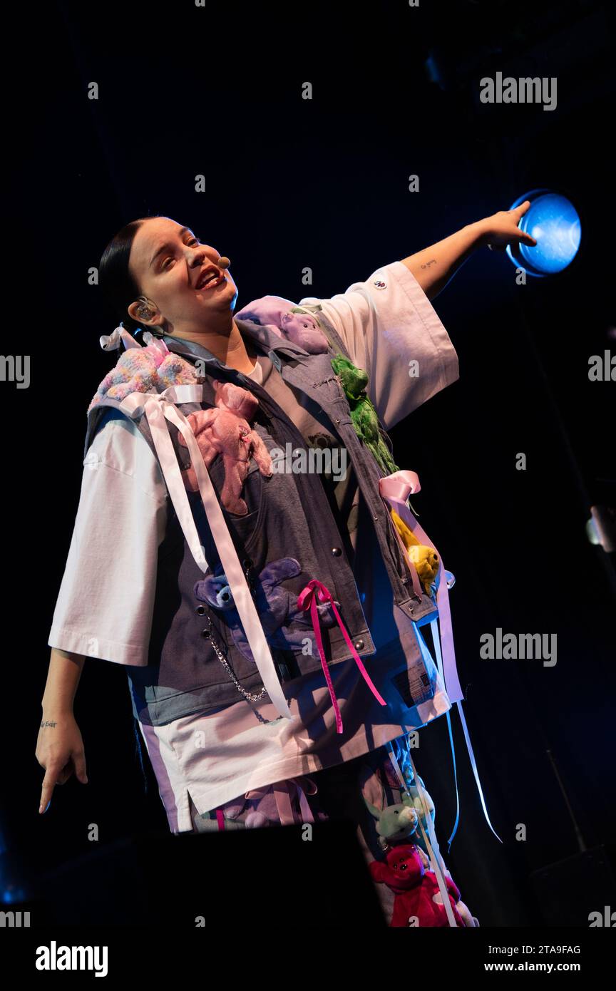 London, United Kingdom. 29th November 2023. Anne Marie live on stage at ...
