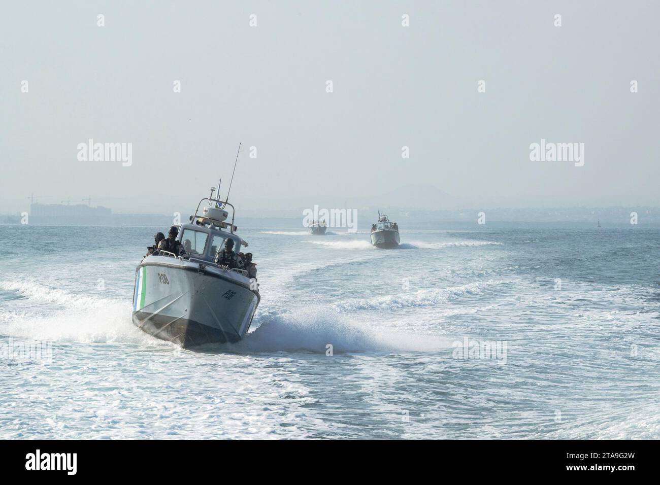 Djibouti. 27th Nov, 2023. Sailors from Maritime Expeditionary Security ...