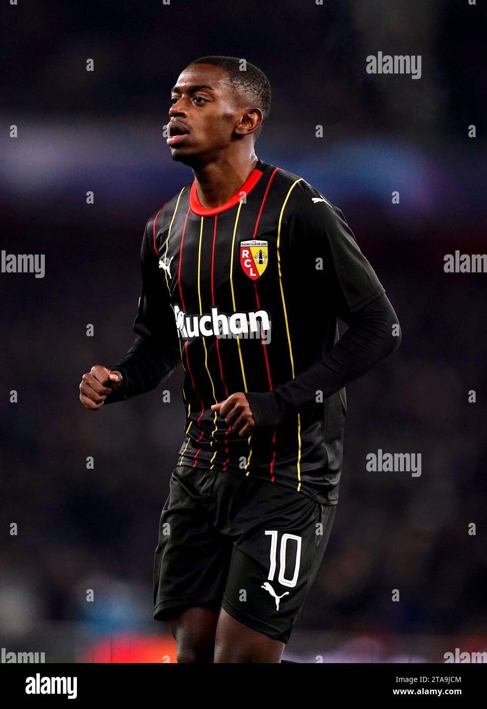 RC Lens’ David Pereira Da Costa during the UEFA Champions League Group ...