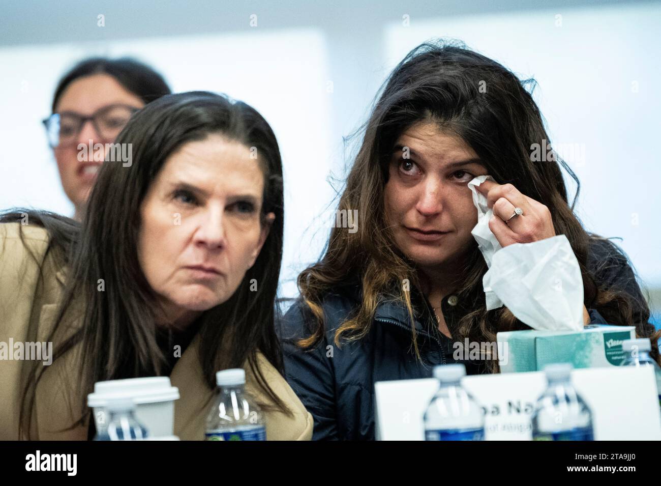 Washington, USA. 29th Nov, 2023. Noa Naftali, a relative of Abigail ...
