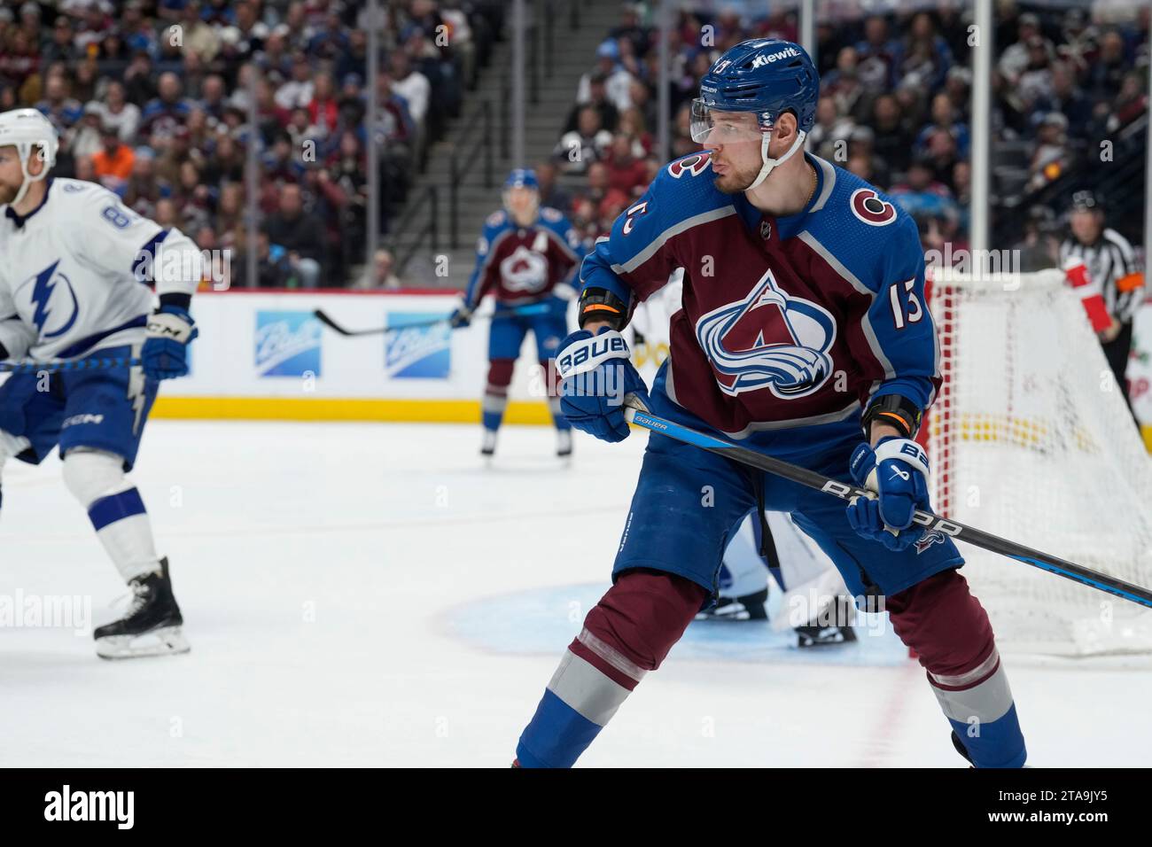 Colorado Avalanche right wing Valeri Nichushkin (13) in the third ...