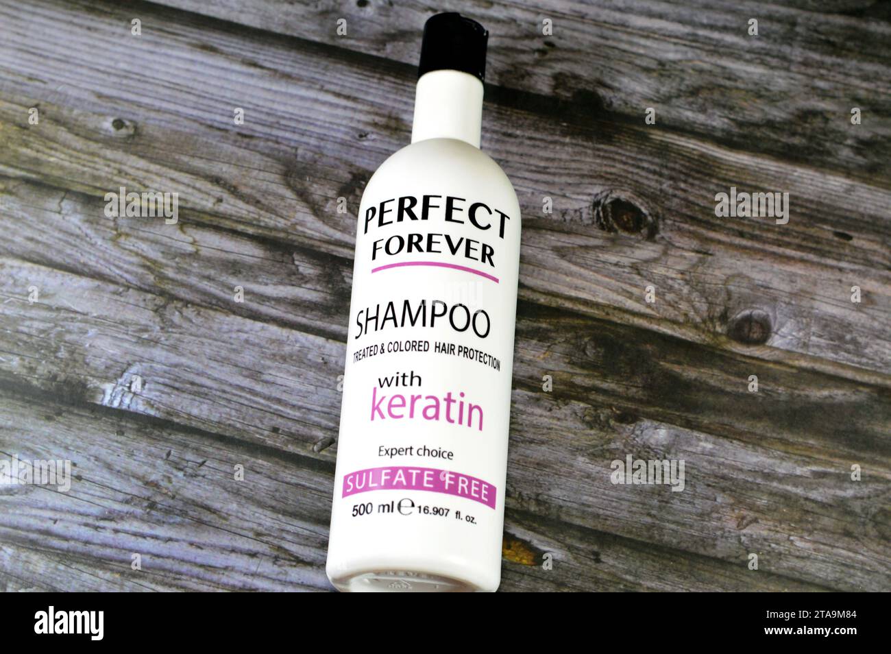 Cairo, Egypt, November 6 2023: Perfect forever shampoo, treated and ...