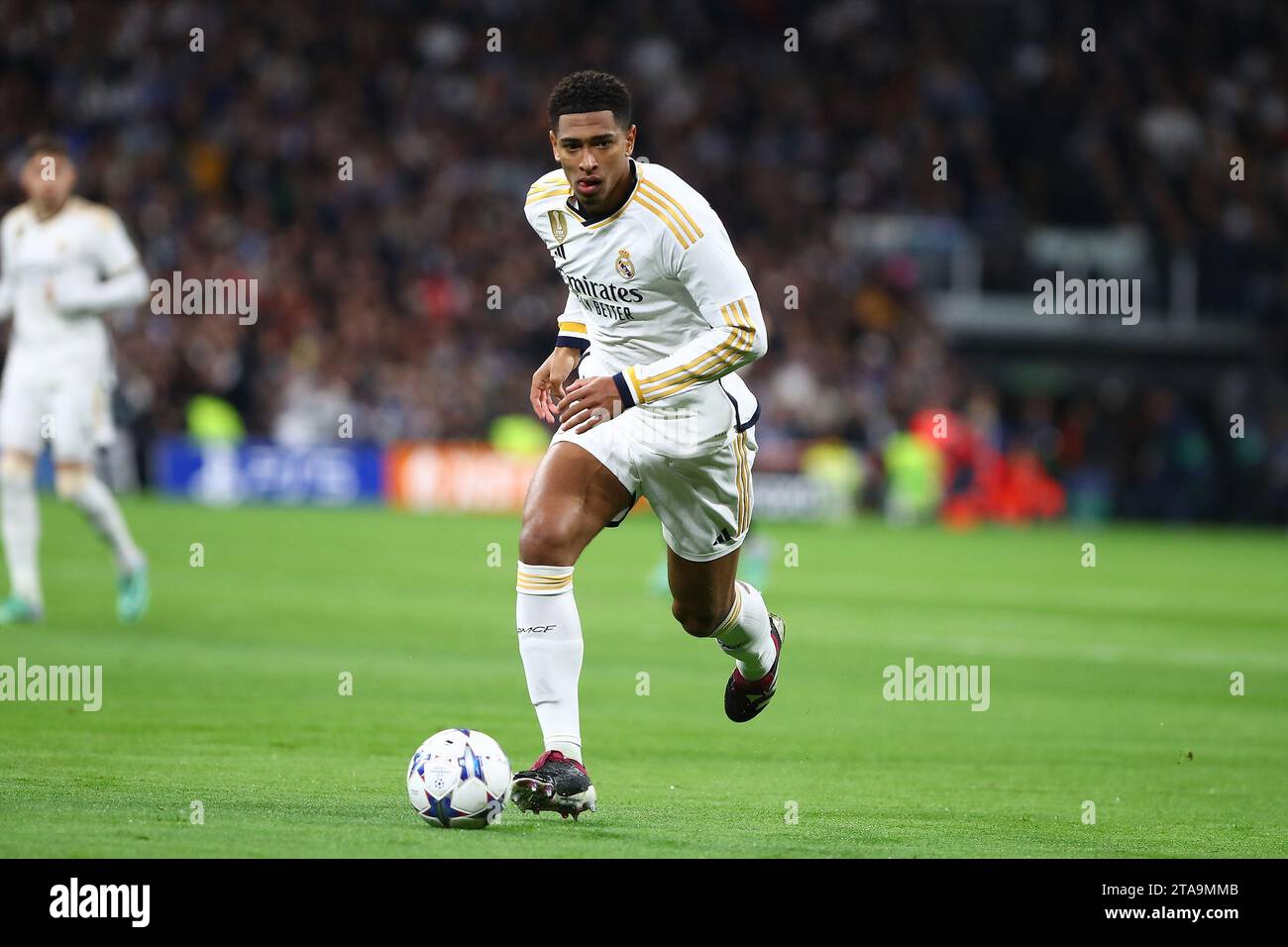 Madrid, Spain. 29th Nov, 2023. Real Madrid´s Bellingham in action ...