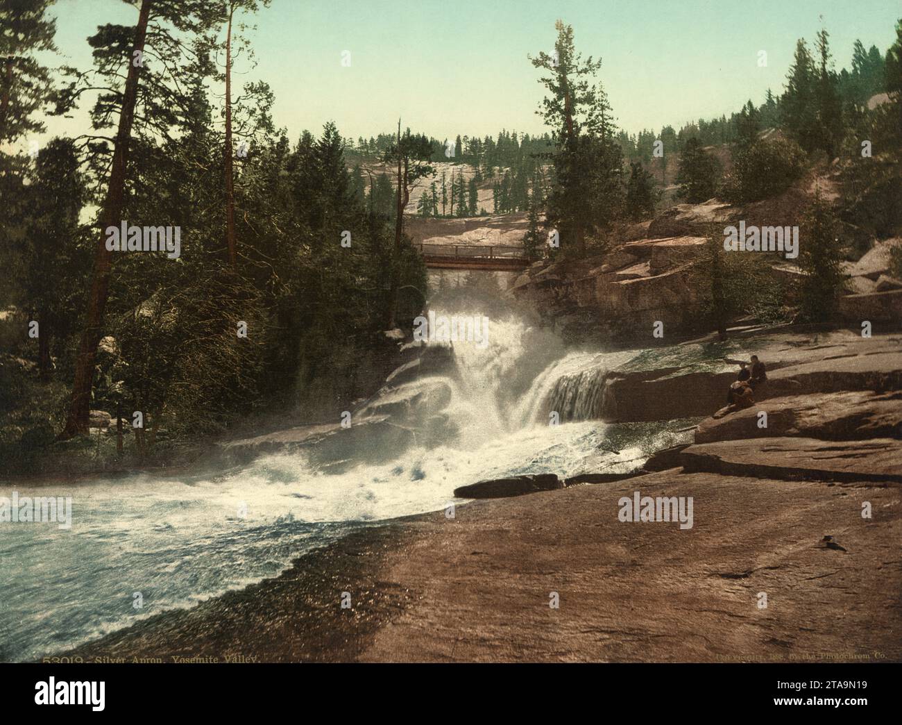 Silver Apron River, Yosemite Valley, Mariposa County, Califprnia 1898 ...