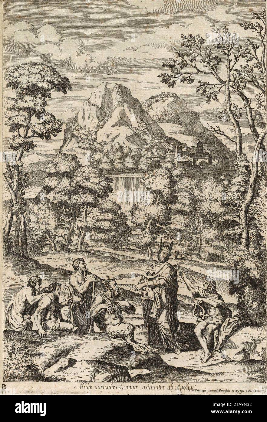 Villa Aldobrandina Tusculana -Dominique Barrière - Midas puni par ...