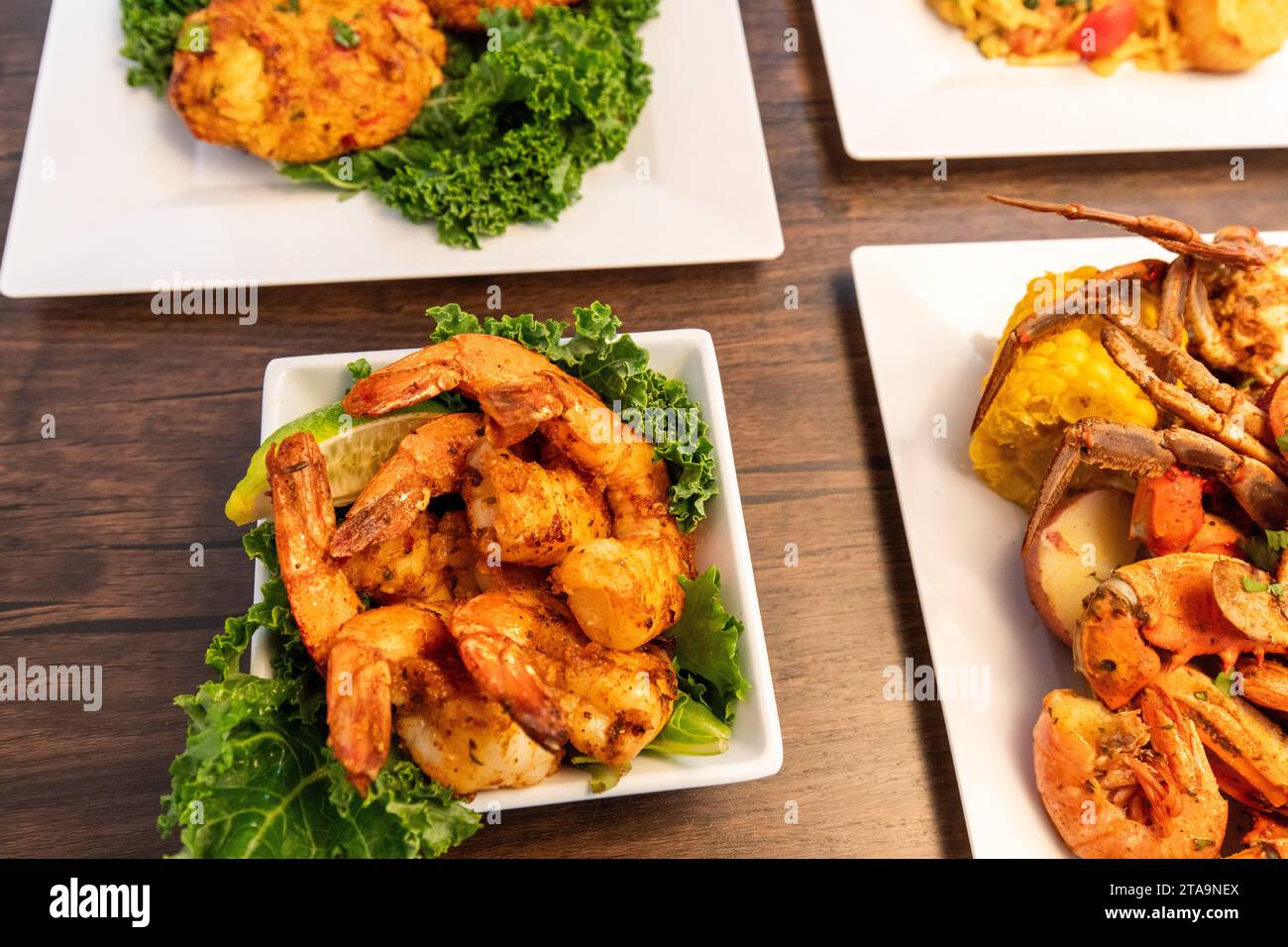 Side of Shrimp Stock Photo - Alamy