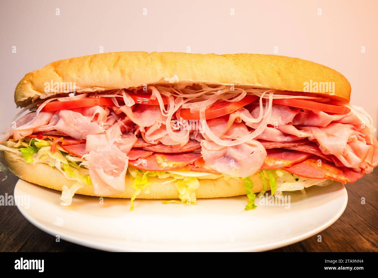 Italian traditional sandwich on hi-res stock photography and images - Alamy