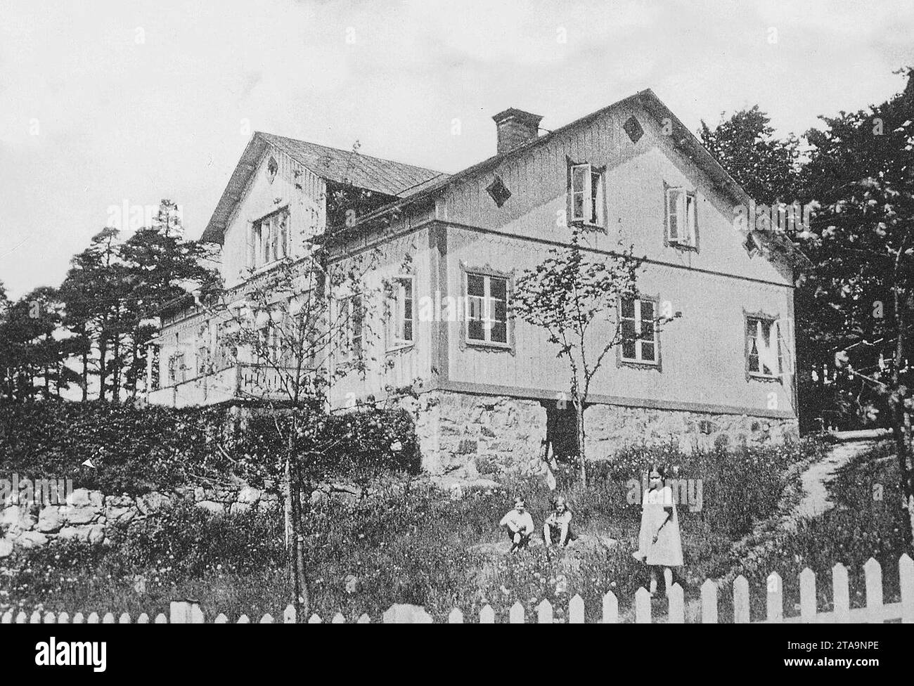 Villa Claestorp 1905 Stock Photo - Alamy