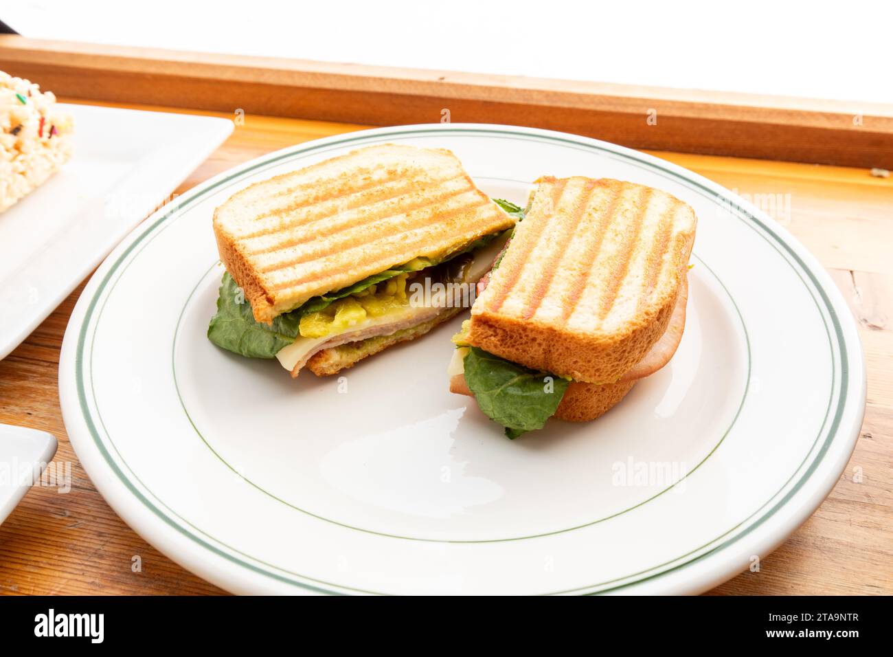 Crunchy turkey panini hi-res stock photography and images - Alamy