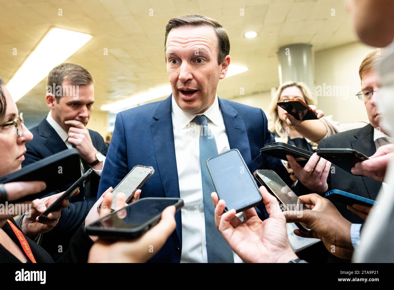 Washington, United States. 29th Nov, 2023. U.S. Senator Chris Murphy (D ...