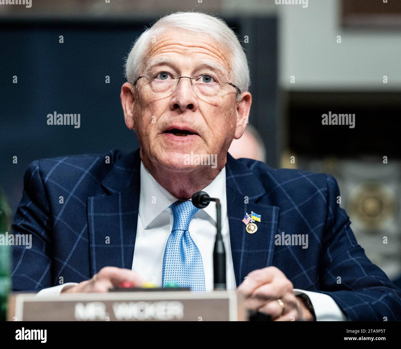 Washington, United States. 29th Nov, 2023. U.S. Senator Roger Wicker (R ...