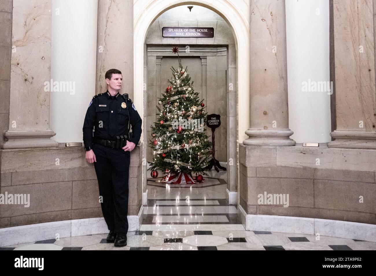 Washington, United States. 29th Nov, 2023. The entrance to House ...