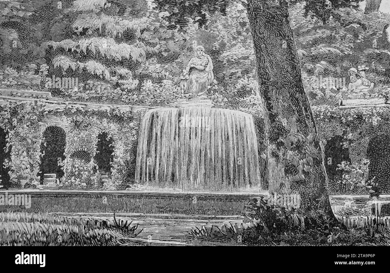 Villa estense hi-res stock photography and images - Alamy