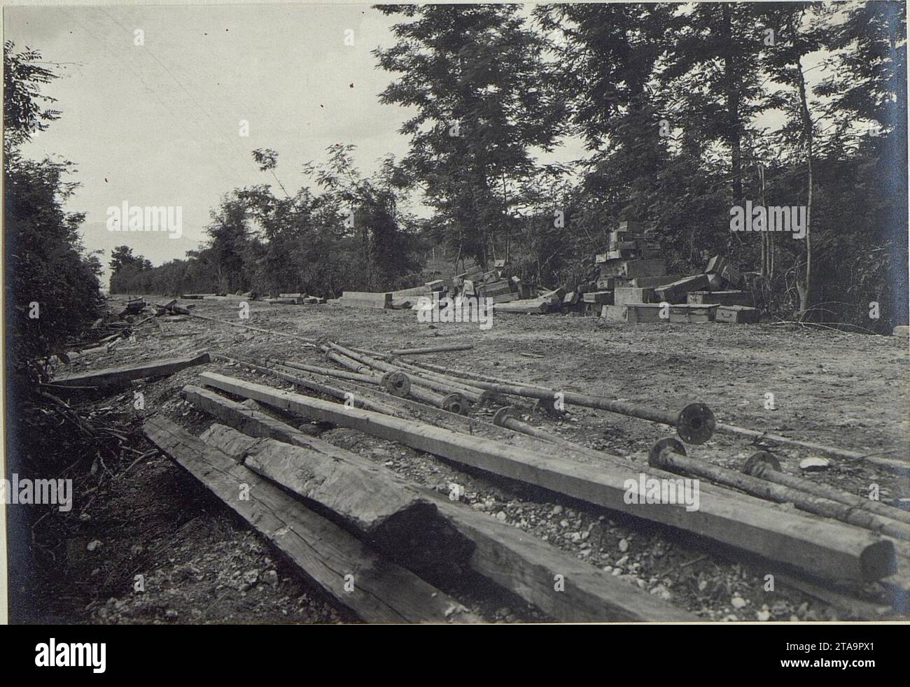 Villa Jakur, Strassenbild Stock Photo - Alamy